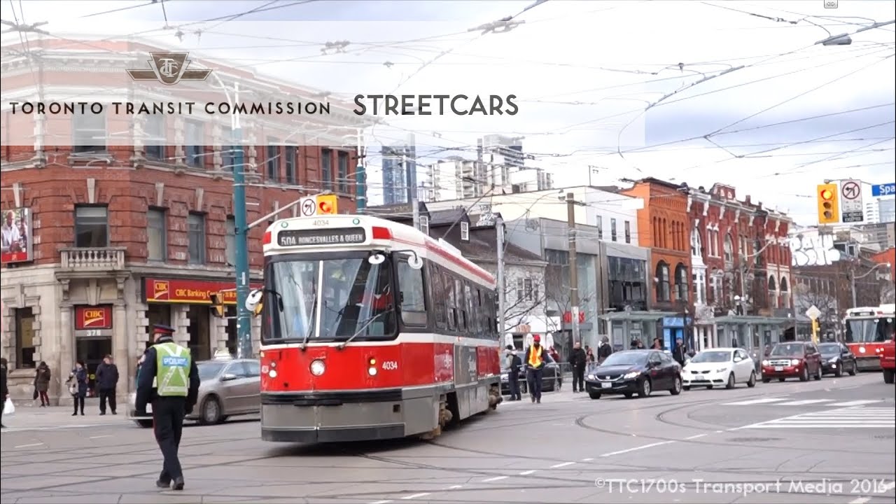 TTC - Toronto Transit Commission Streetcars - Compilation Video #4 ...