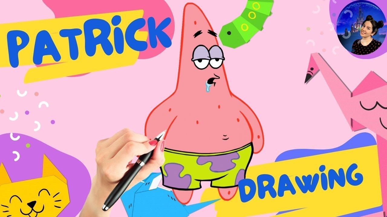 How to draw Patrick emotionals , for kids & Toddlers| Easy and Step by ...