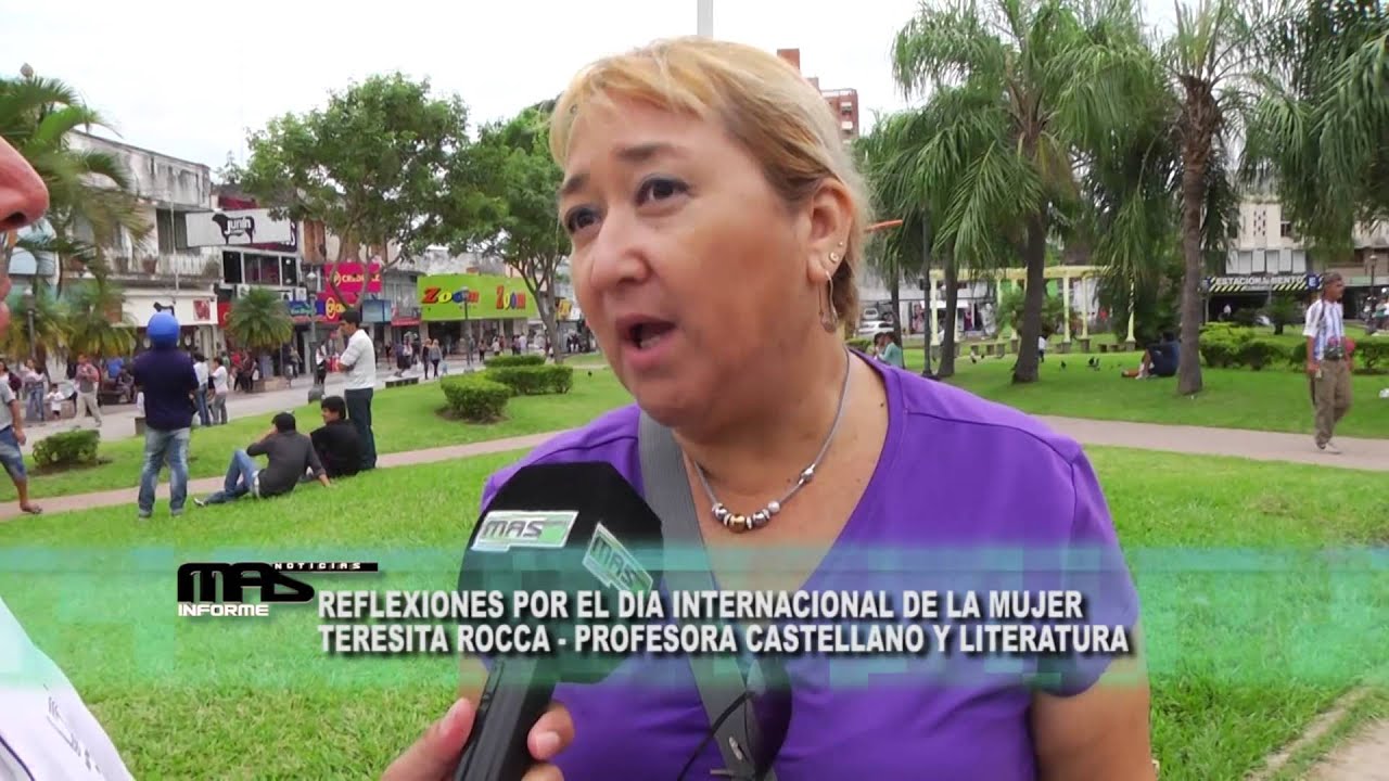 Teresita Rocca Profesora de Literatura y Castellano - YouTube