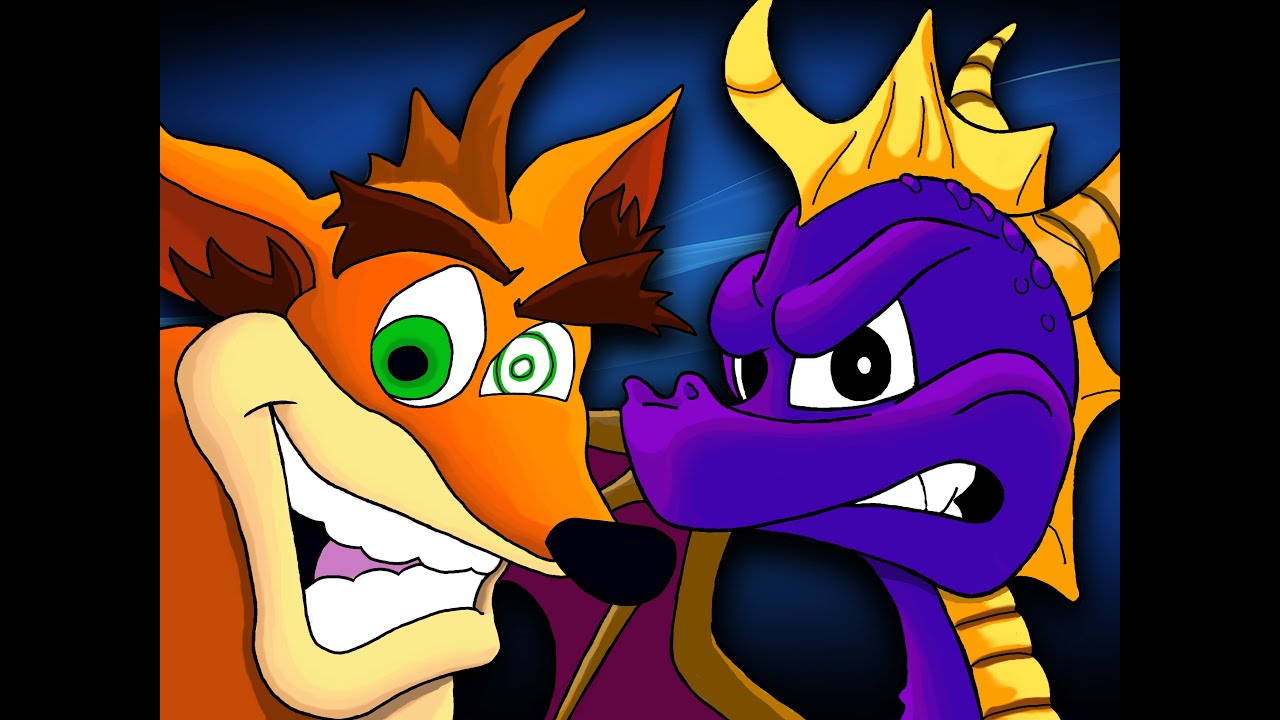 Crash vs Spyro - Epic Rap Battles of Comic Con - YouTube