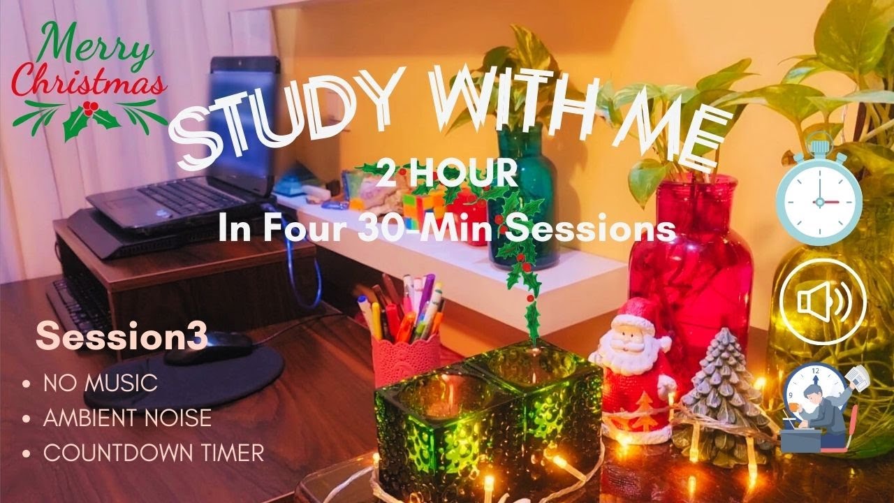 2 HOURS STUDY WITH ME | LEARNING AND SOLVING MATHEMATICS | SESSION3 | STUDY WITH AVINA ♡ - YouTube
