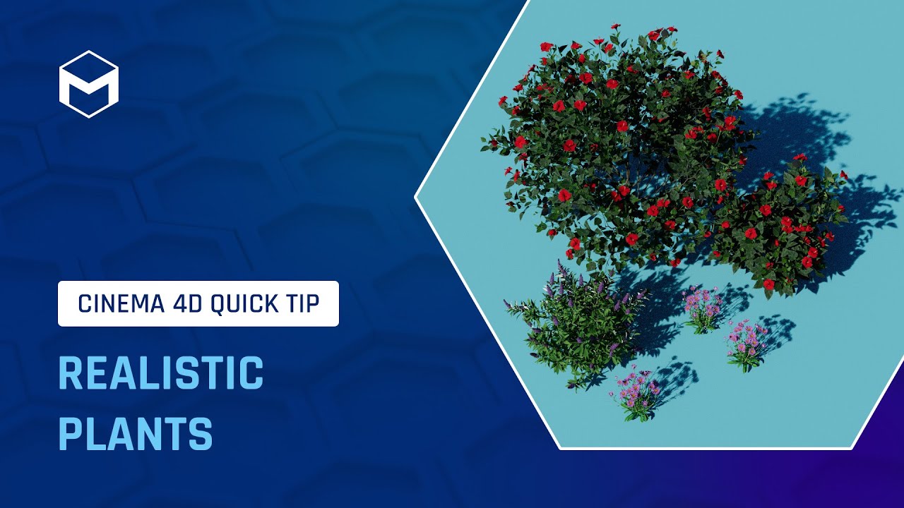 #C4DQuickTip 197: Realistic Plants in Cinema 4D - YouTube