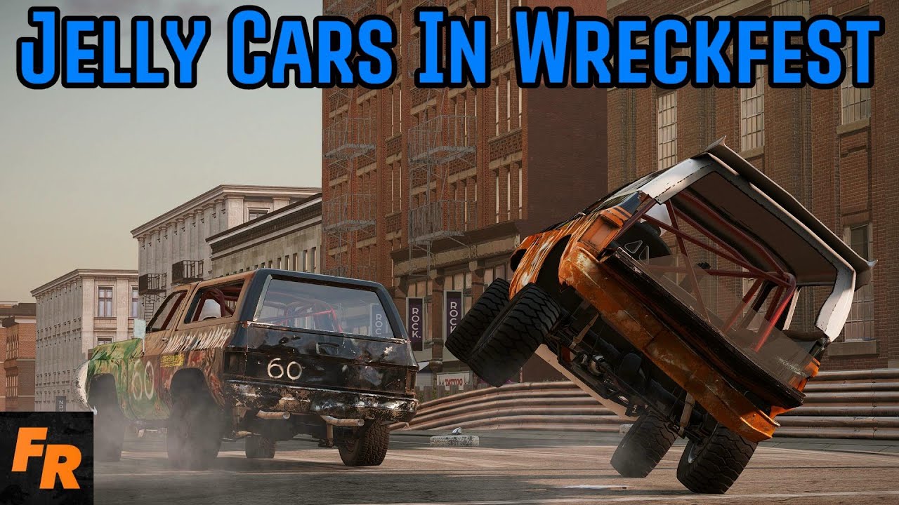 We Race Jelly Cars In Wreckfest! - YouTube