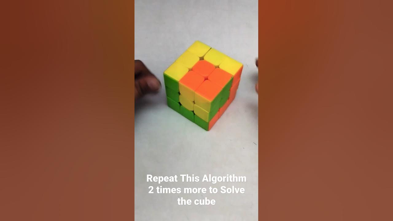 Cube in a Cube. SLOW Tutorial. Rubik's Cube patterns. #shorts #trending #rubikscube #pattern ...