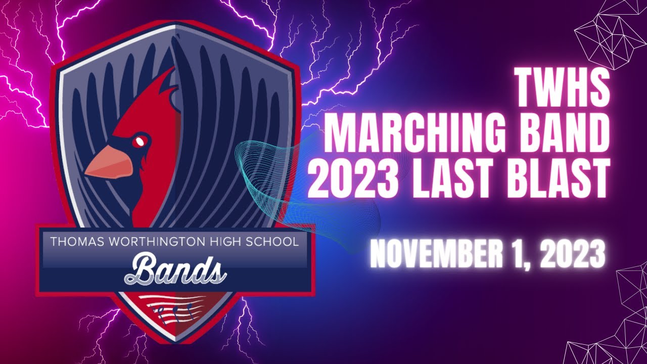 TWHS Marching Band 2023 Last Blast Presentation - YouTube