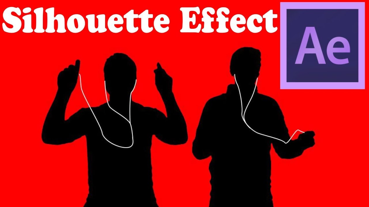 How to create a Silhouette Effect - YouTube