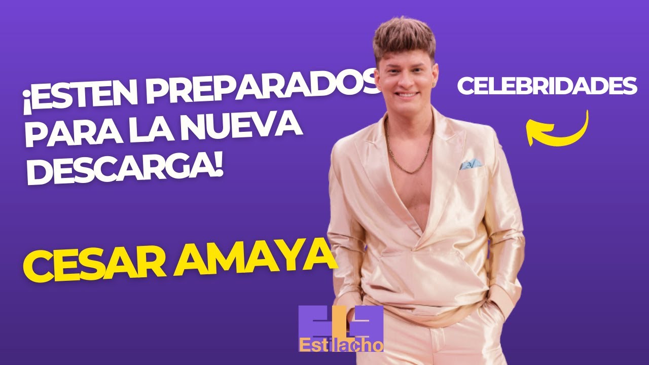 Cesar Amaya vuelve a Colombia siendo La Descarga - YouTube