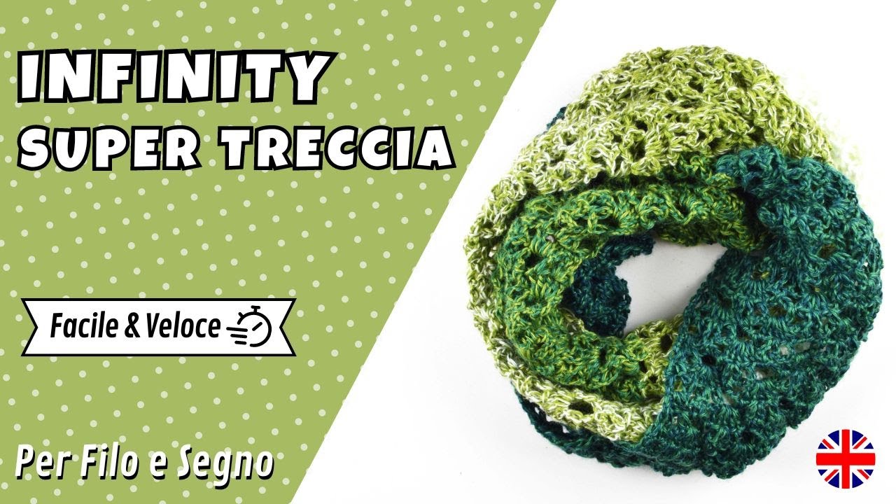 Tutorial - Infinity Super Treccia #giftidea 🎁 - YouTube