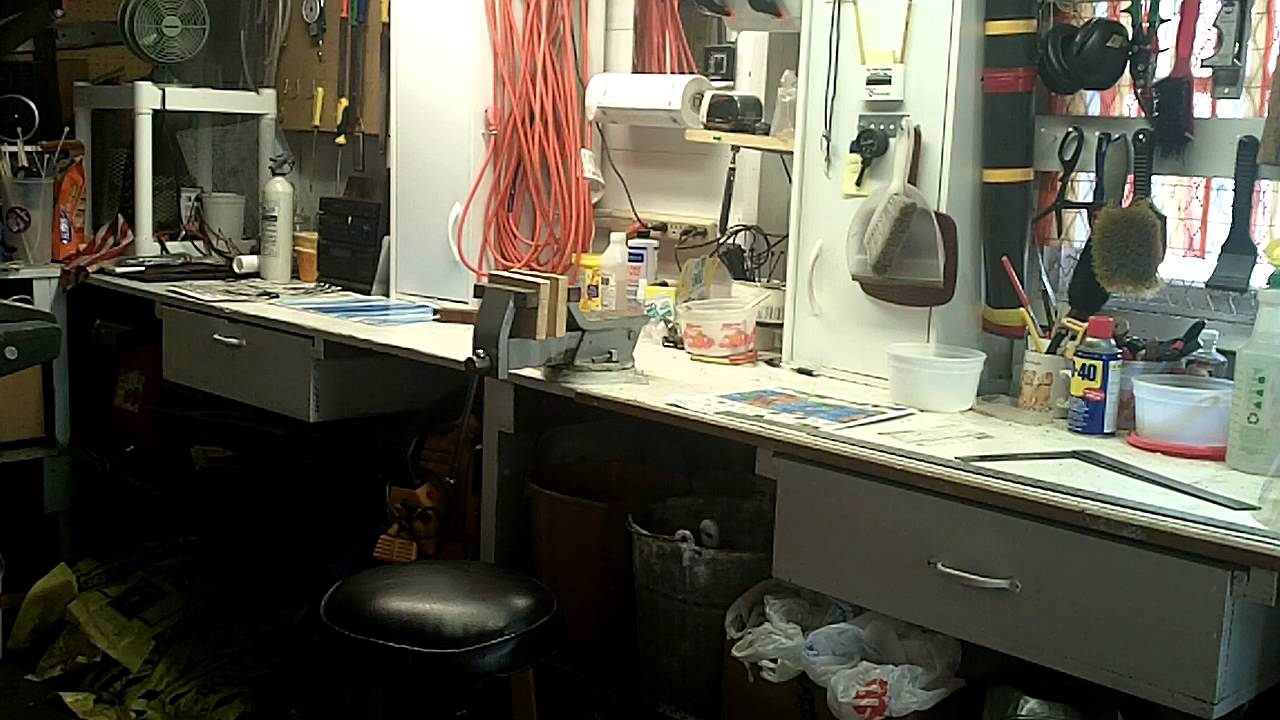 My Workbench set-up. - YouTube