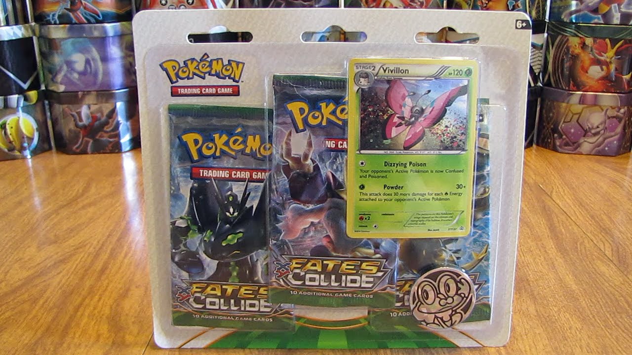 Vivillon Fates Collide Blister Pack Opening - YouTube
