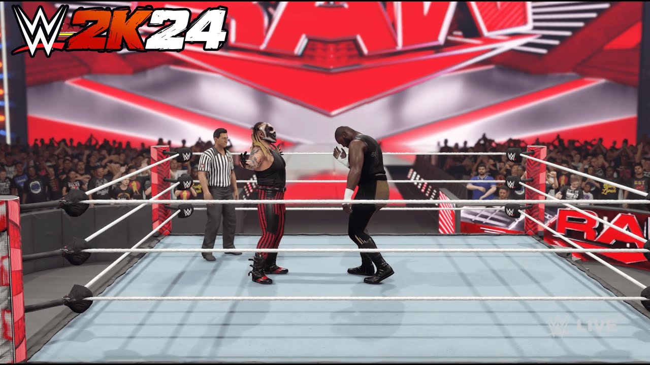 THE FIEND VS OMOS | WWE FULL MATCH | WWE 2K24 GAMEPLAY PS5 | 4K - YouTube