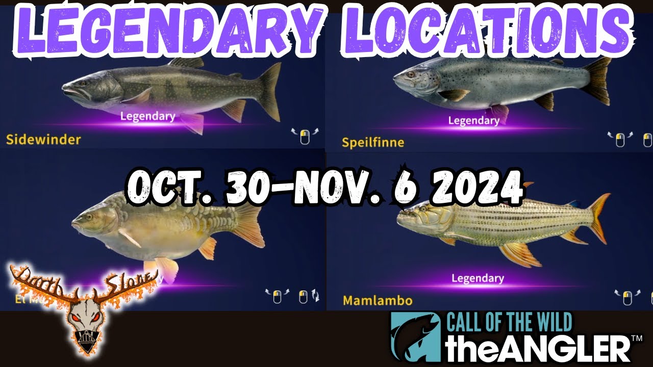 This Week's Legendary Locations! -the Angler - YouTube