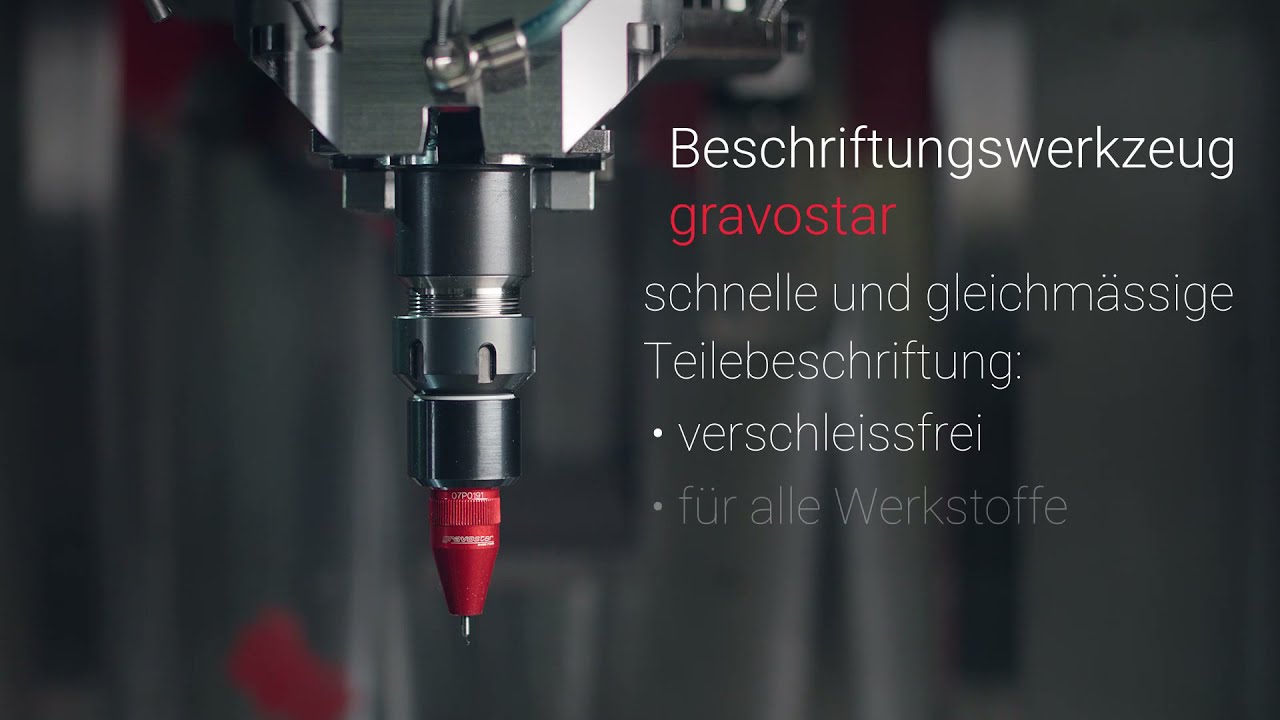 gravostar Werkstückbeschriftung für Prozess-integrierte ...
