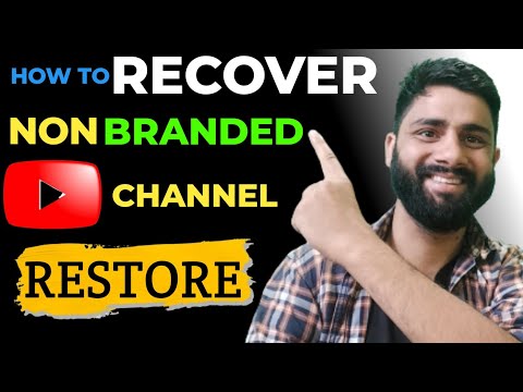 How To Recover Deleted Youtube Channel | Deleted YouTube channel ko ...