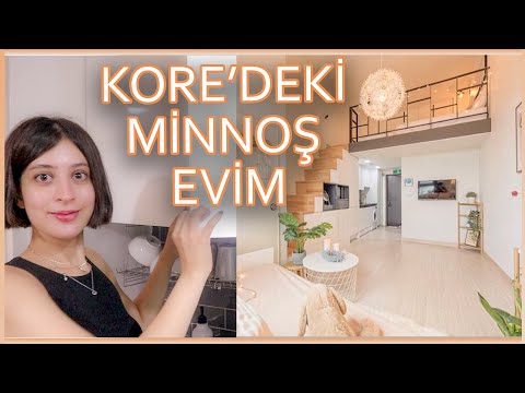 KORE'DEKİ İKİ KATLI EV TURUM 🌸💗 / MY APARTMENT İN KOREA ( ROOM TOUR )