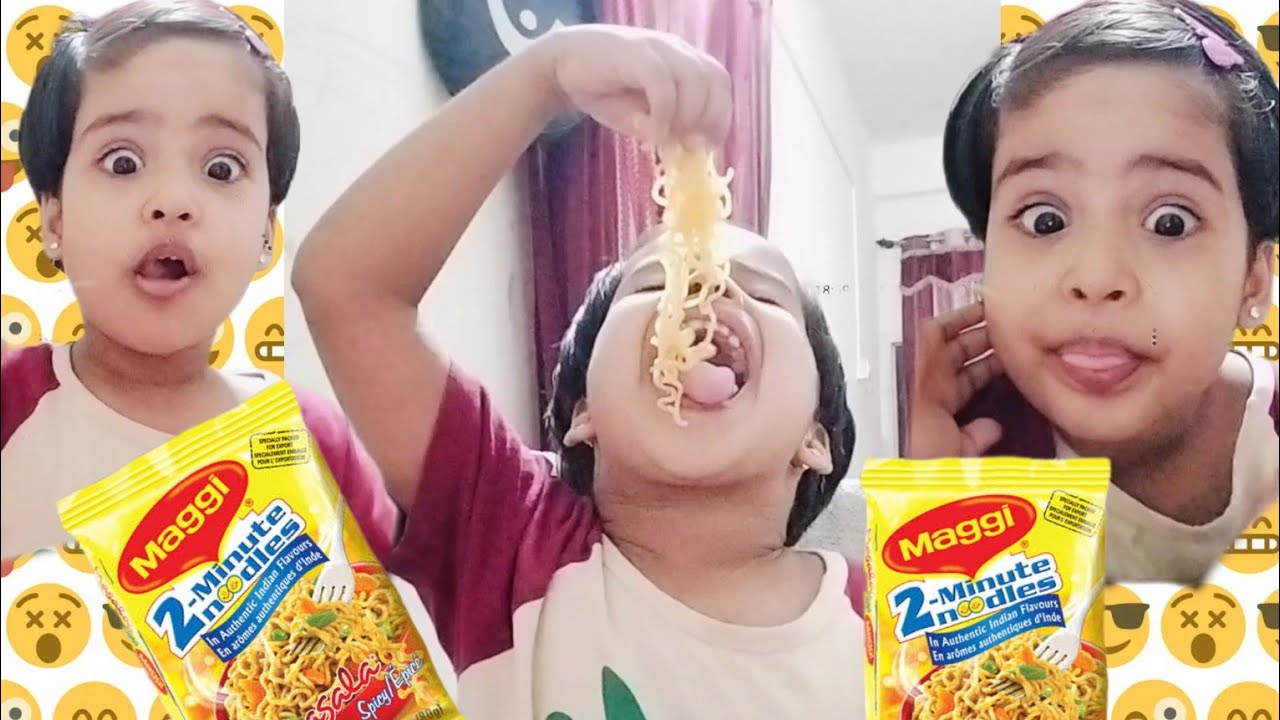 I love maggi/ maggi challenge/ Maggi recipe @aadrikanagar3290 - YouTube