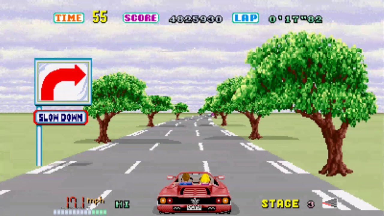 Sega Ages OutRun (Nintendo Switch) - Perfect Run on Course E ...
