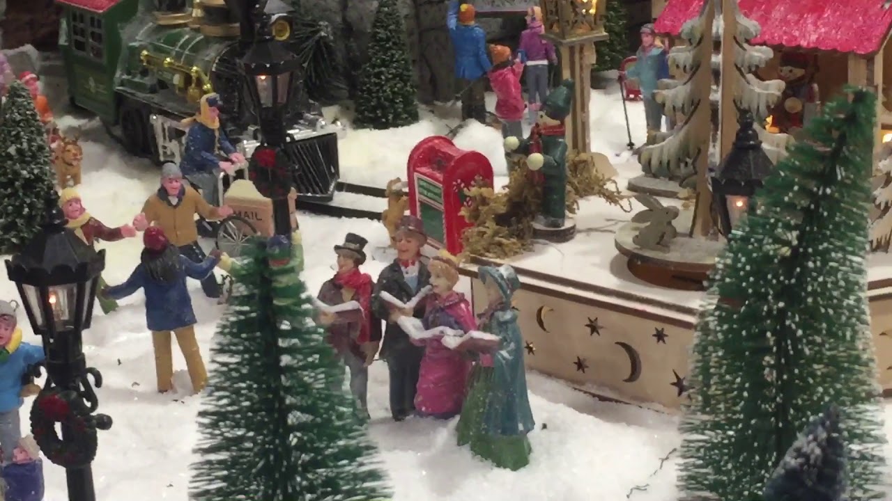 Village christmas barber shop Danny Tenorio - YouTube