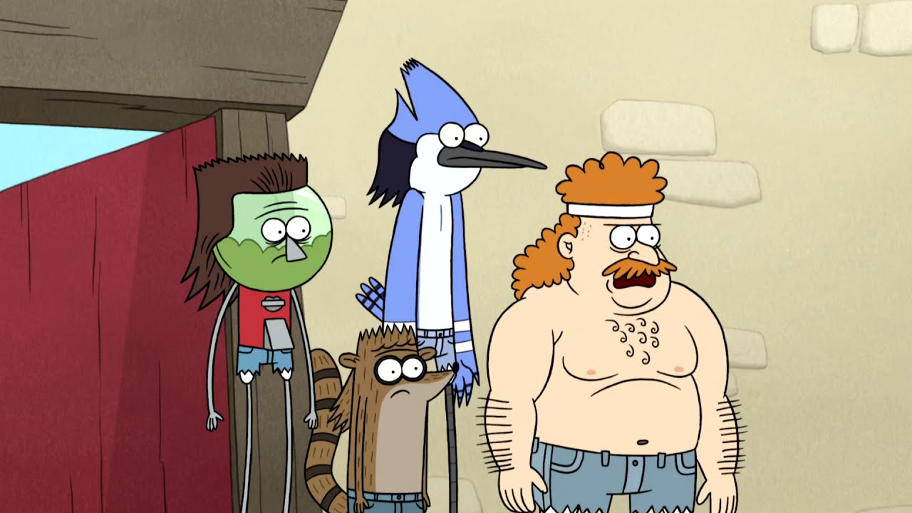 Regular Show - The Gang Fight Their Way Through The Chambers - YouTube