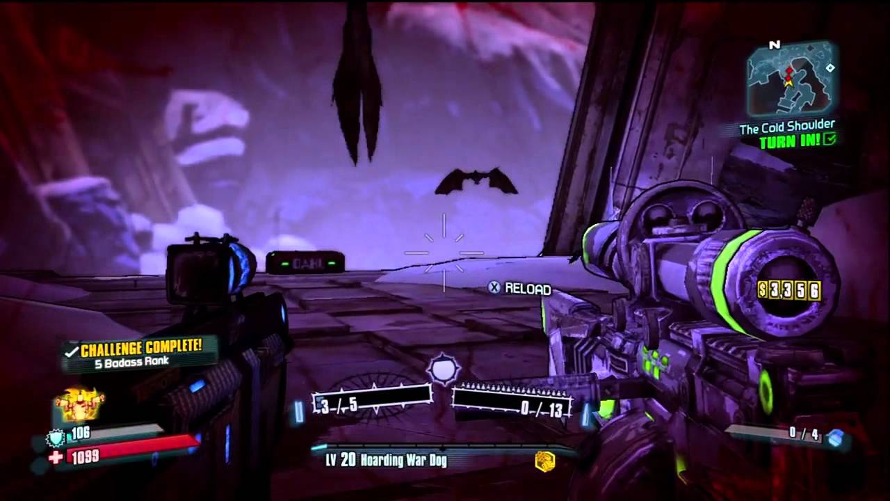 Borderlands 2 - Batman Easter Egg - Rakkman The Rakk-Knight - YouTube