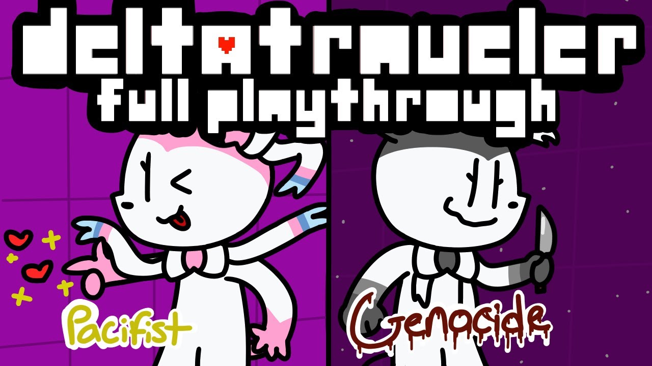 DELTATRAVELER - Section 1 Full Playthrough (Pacifist + Genocide Routes ...