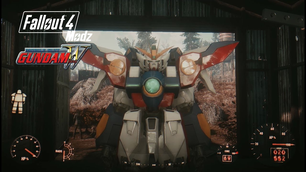 Fallout 4 Modz: Gundams in falllout! - YouTube