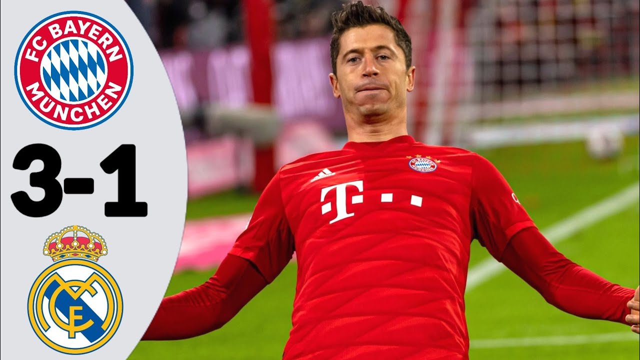 Bayern Munich vs Real Madrid 3-1 | Extended Highlight and Goals HD ...