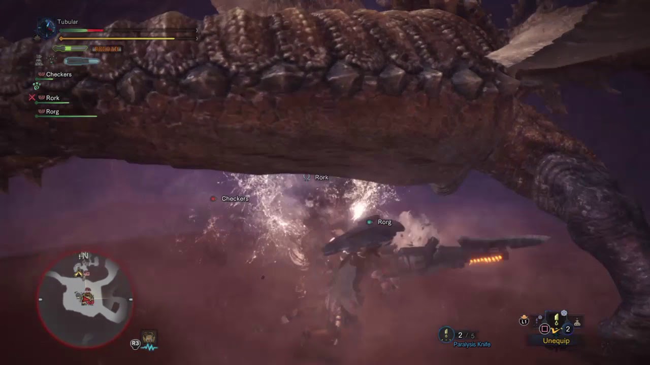 Monster Hunter: World Beta - Diablos vs Gunlance & Dual Blades - YouTube