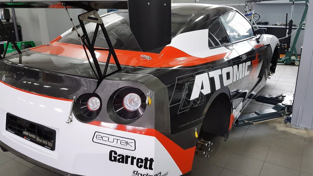 SECRET ATOMIC NISSAN GT-R REVEALED! - YouTube