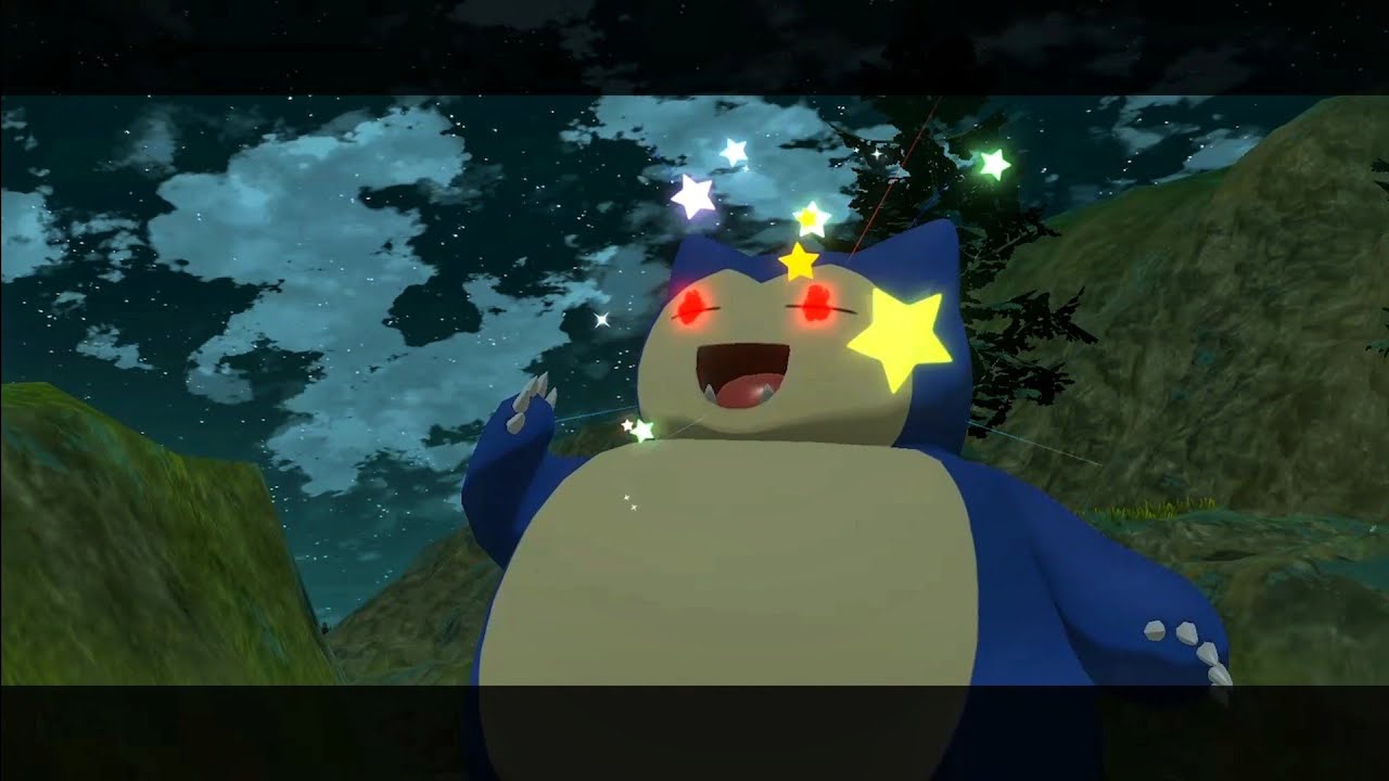 Shiny Alpha Snorlax - Pokemon Legends Arceus - YouTube