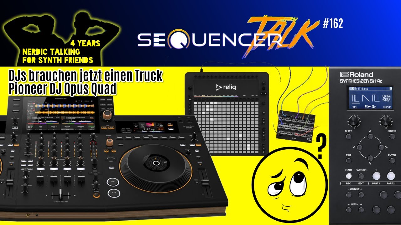 Neue Horizonte in der Sequencer Reliq Matrix - Roland SH4D, Digitakt ...