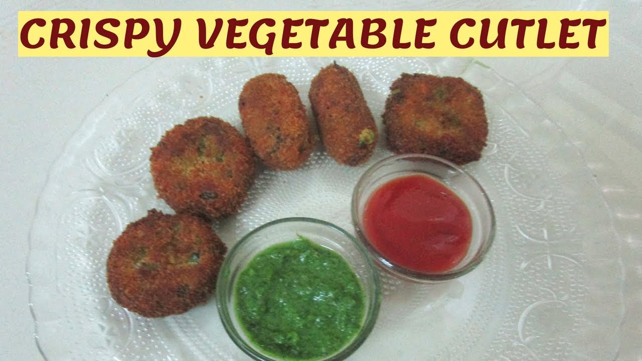 Vegetable Cutlet || Veg Chop || Snacks Recipe || Khushboocooks - YouTube