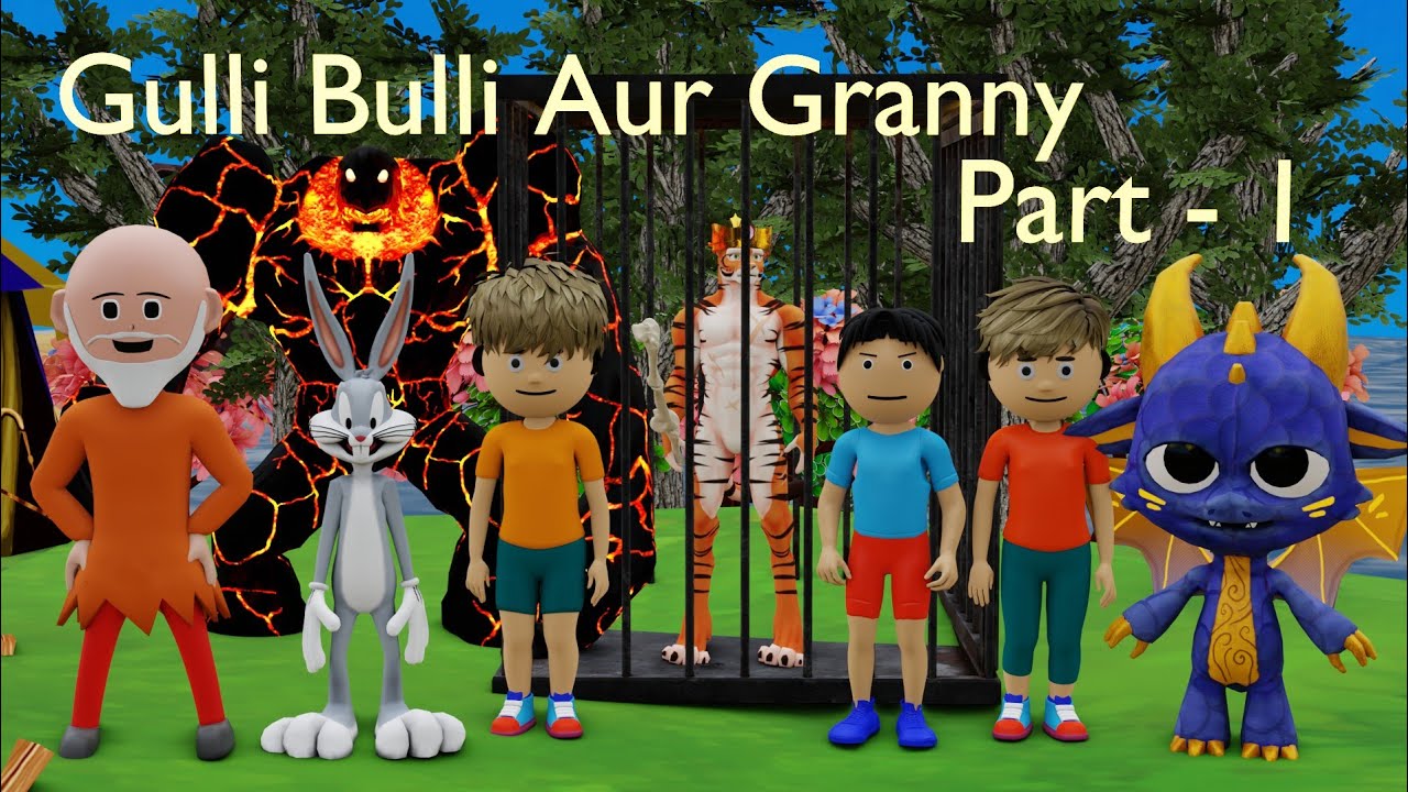 Gulli Bulli Aur Granny part 1 | Gulli buli cartoon | Horror story ...