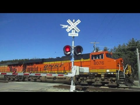 BNSF 8076 East Manifest Main 1 (3-8-2017) - YouTube