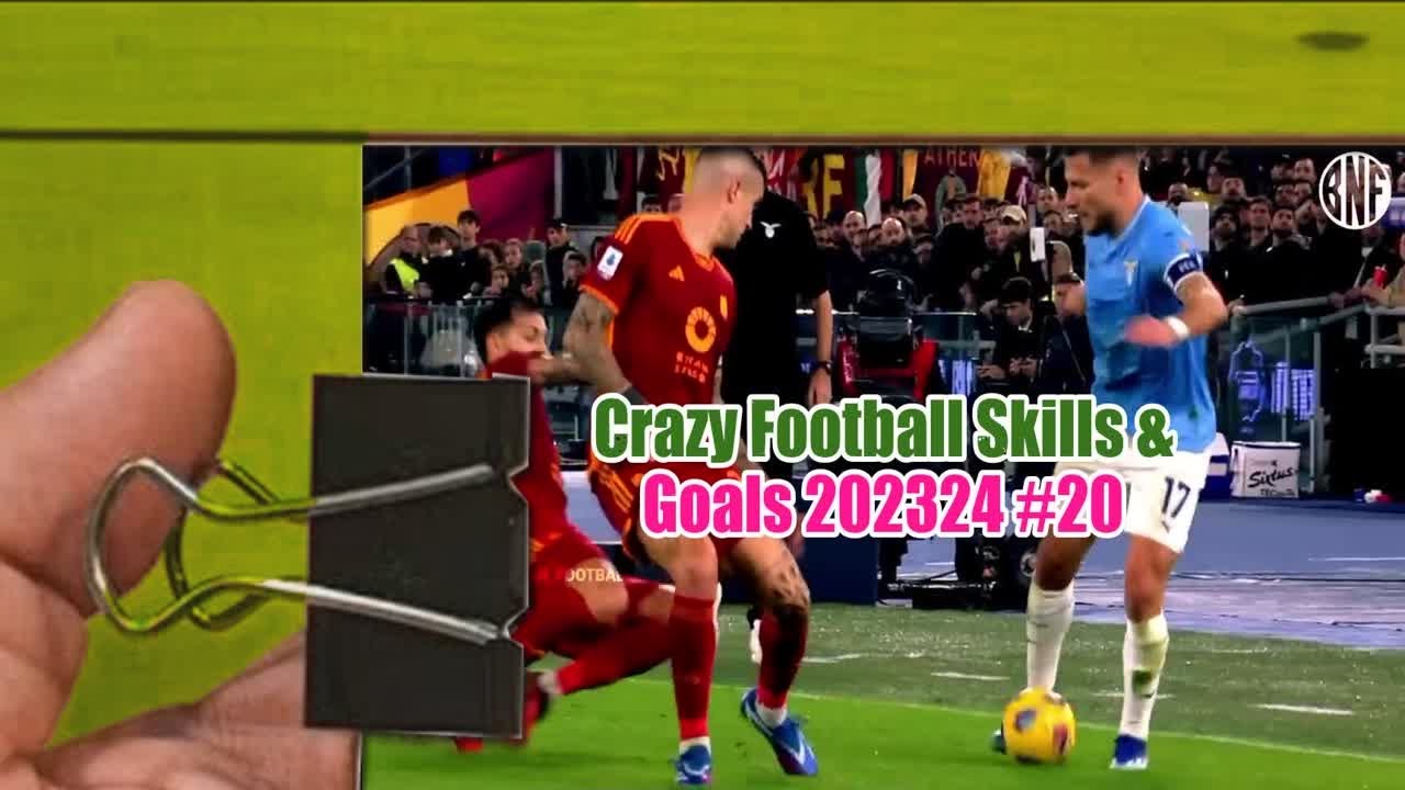 Crazy Football Skills & Goals 2023 24 #20 Part 3 - YouTube