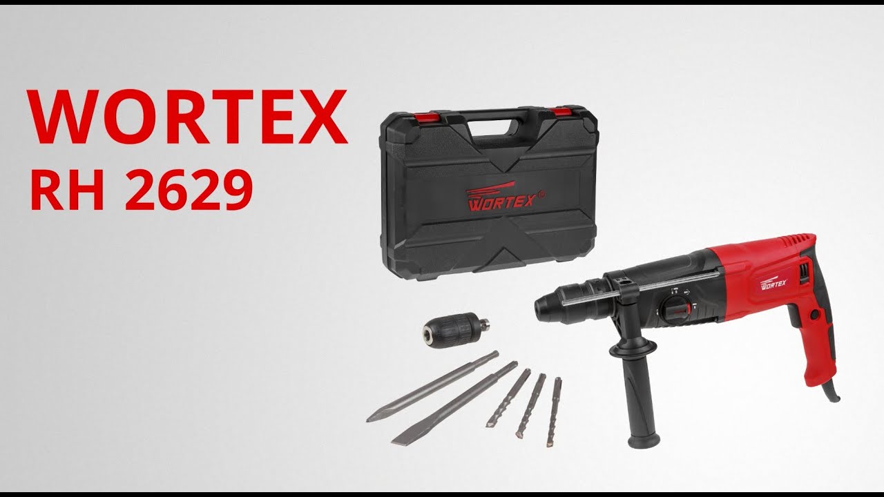 WORTEX RH 2629 Перфоратор - YouTube