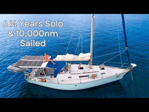 FULL  Sailboat  Tour  [Affordable 38ft Self Sufficient Reliable Ocean Sailing Monohull 2025]