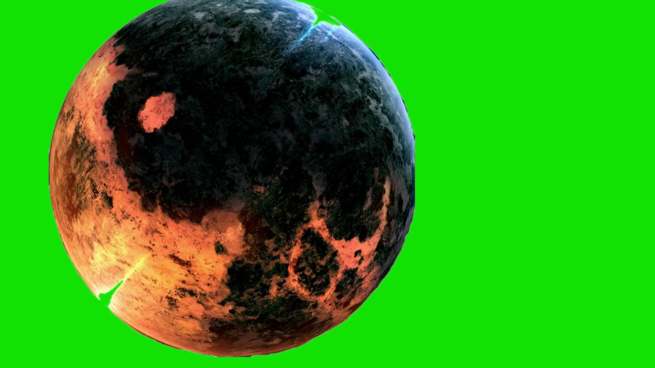 PLANET 2 GREEN SCREEN EFFECT - YouTube