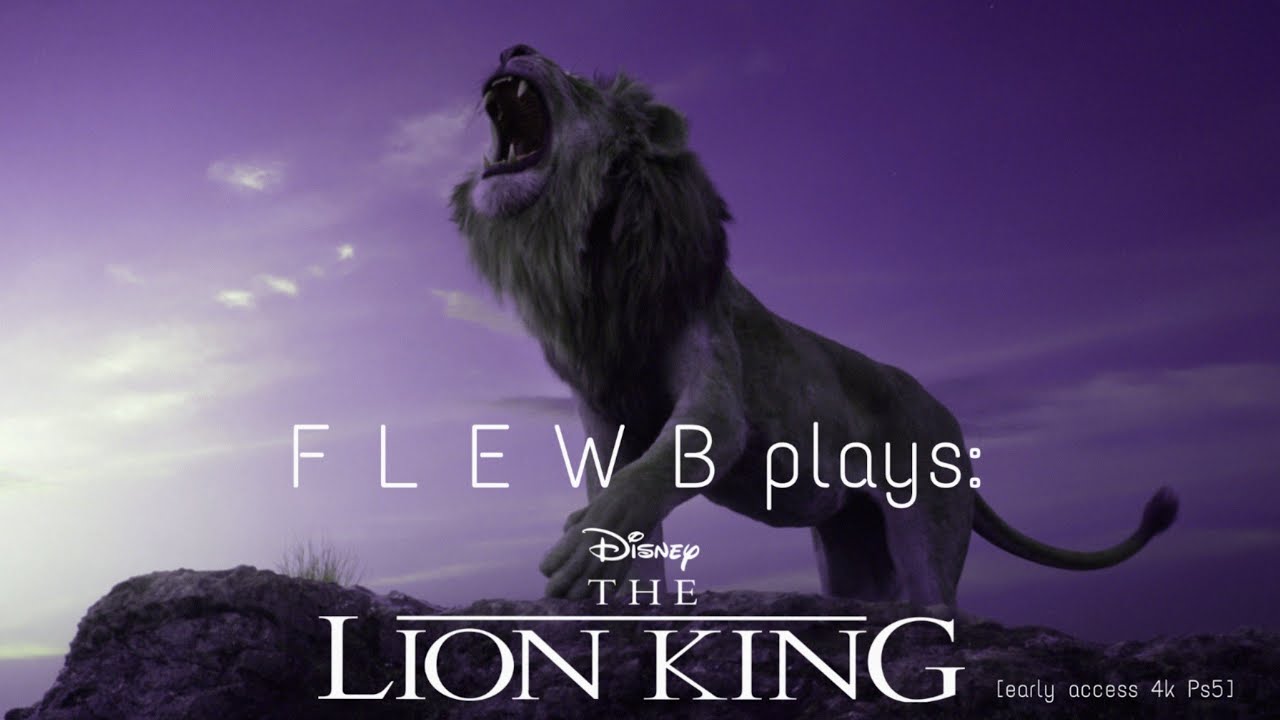 The Lion King - PS5 early access gameplay - YouTube