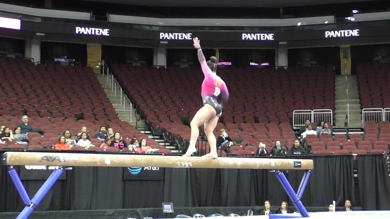 Evanni Roberson - Balance Beam - 2016 Nastia Liukin Cup - YouTube