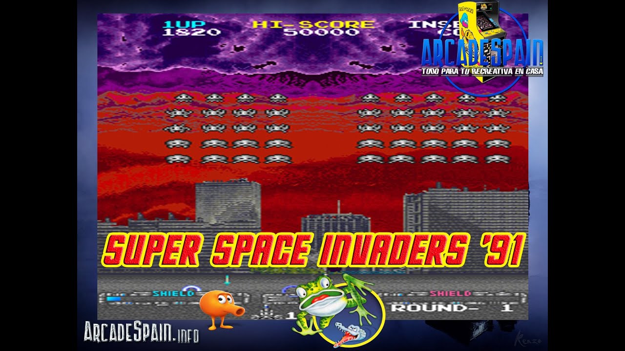 Super Space Invaders '91 juego arcade de 🕹️recreativas🕹️ - PORTABLE ...