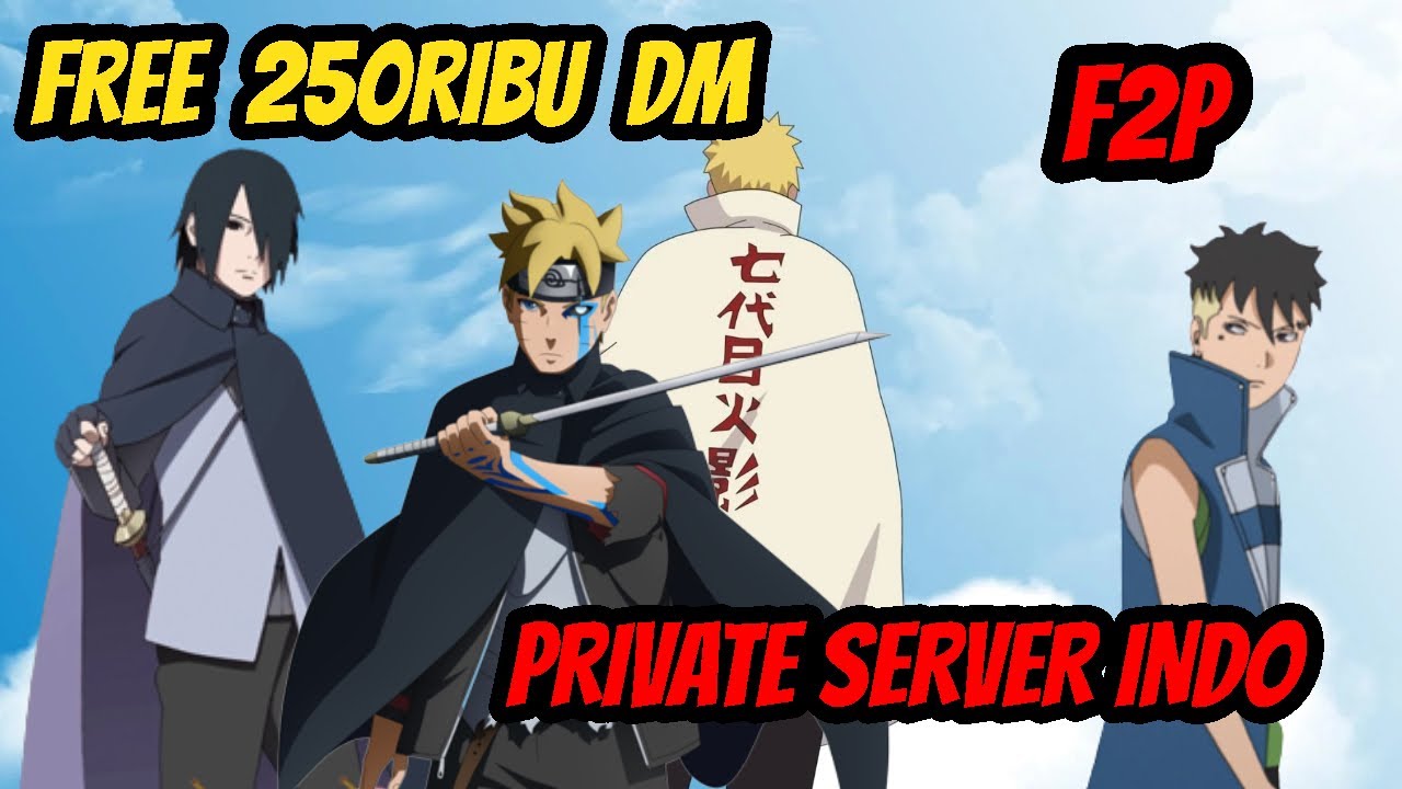 GAME NARUTO PRIVATE SERVER INDONESIA+250RIBU DIAMOND+F2P+ANDROID+LINK ...