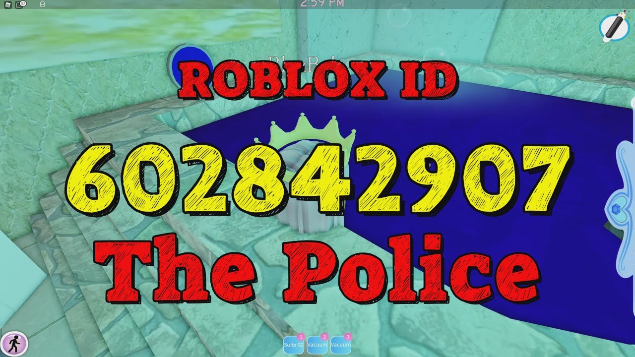 THE POLICE Roblox Song Codes - YouTube
