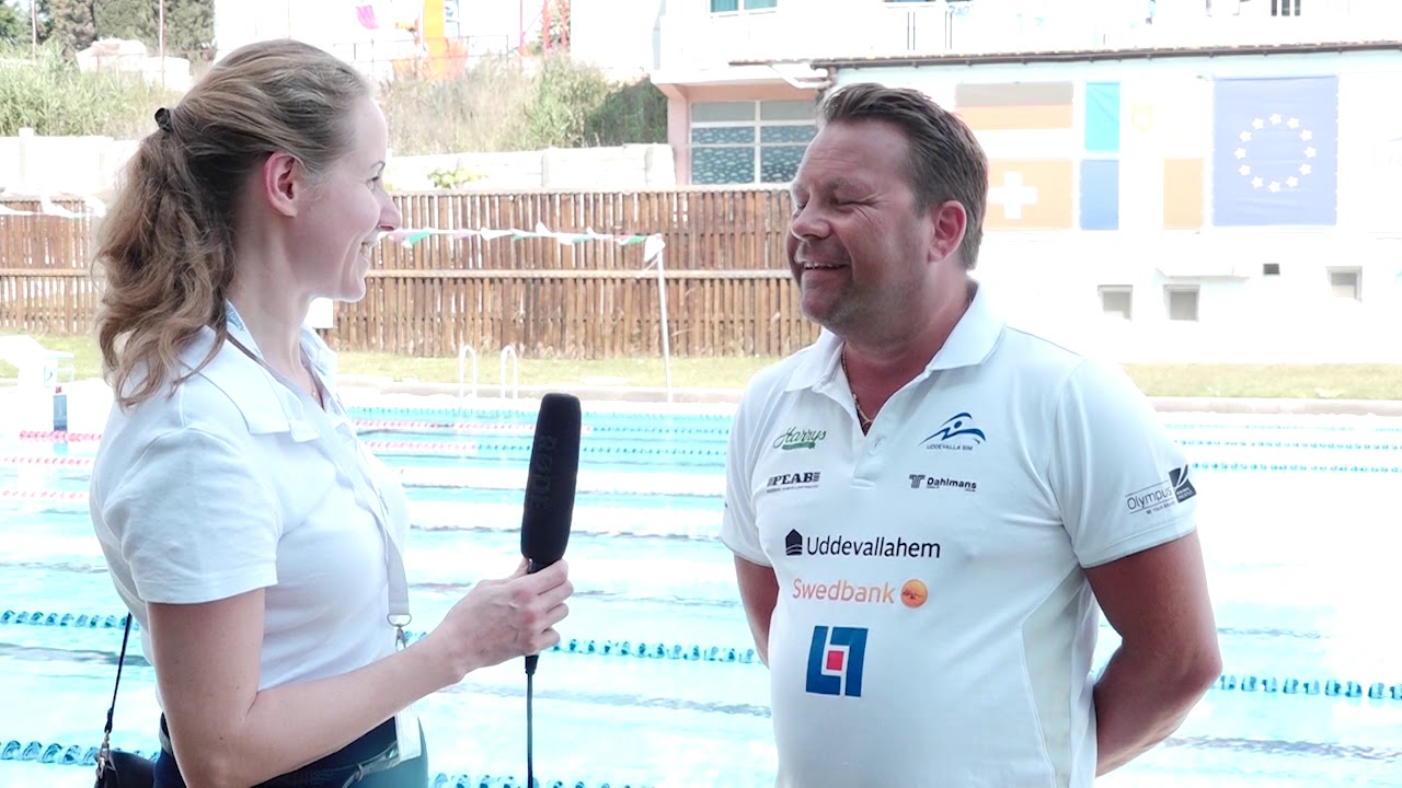 Интервью Шведский клуб по плаванию Uddevalla Sim - Interview - YouTube