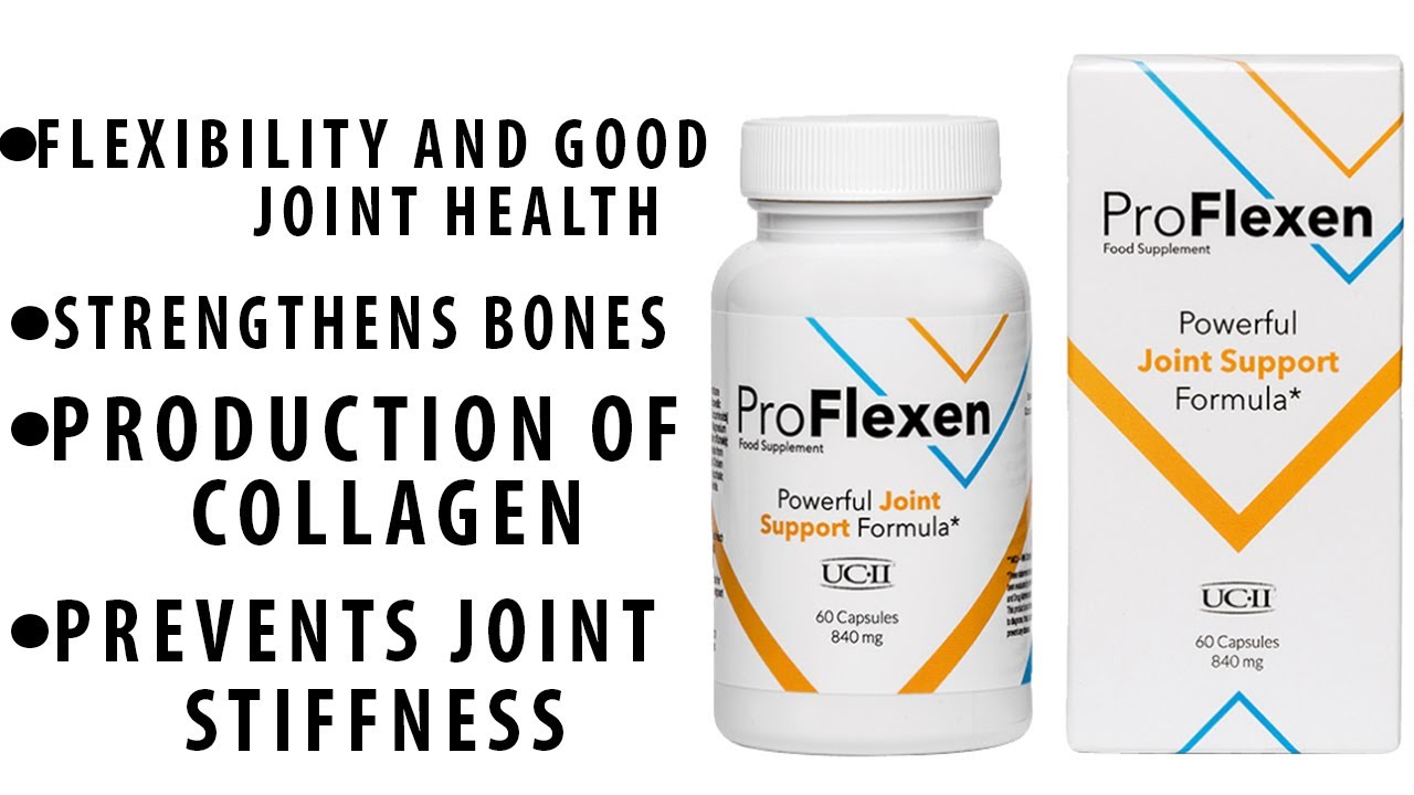 Proflexen Food Supplement Powerful Joint Support Formula - YouTube