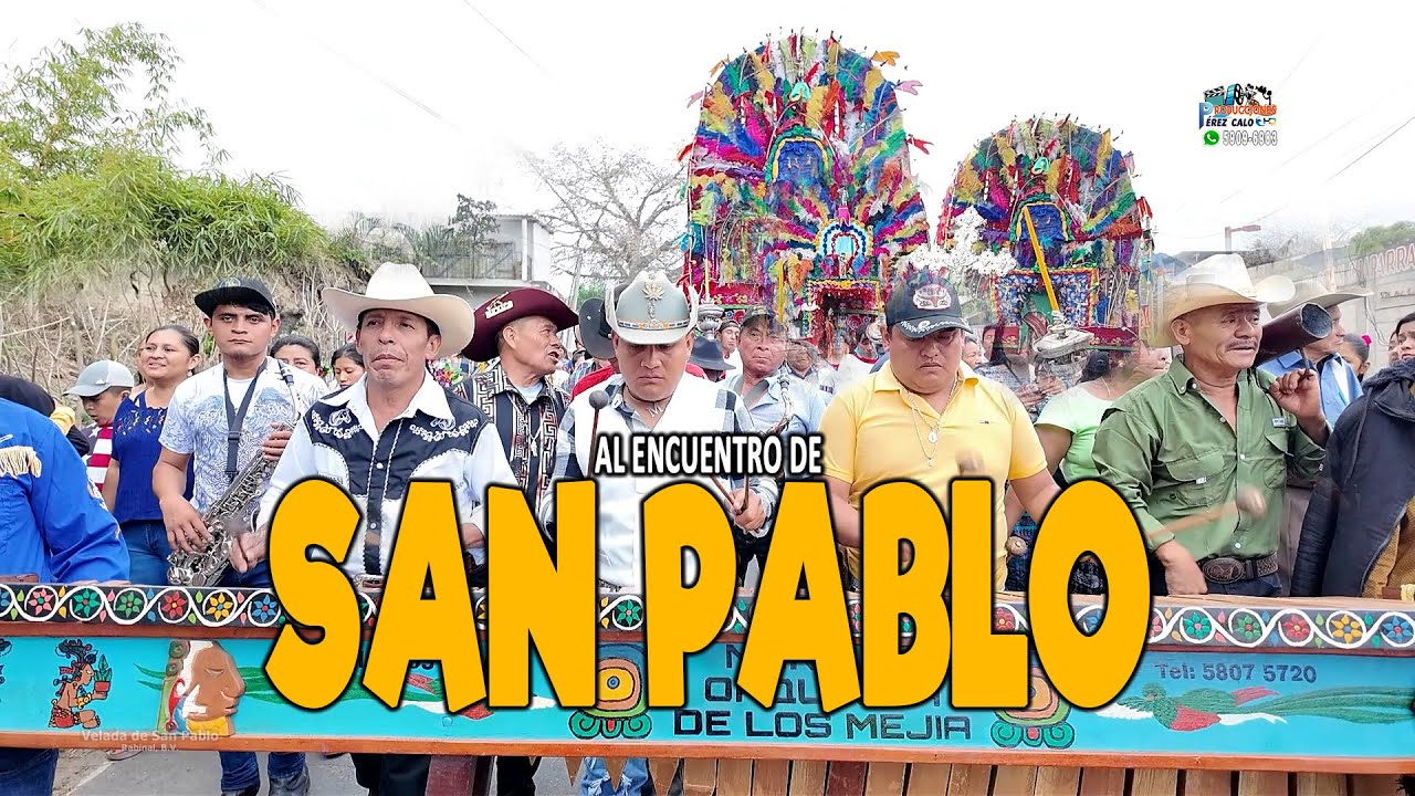 Procesión de la imagen de San Pedro, (Feria de Rabinal 2025) - YouTube