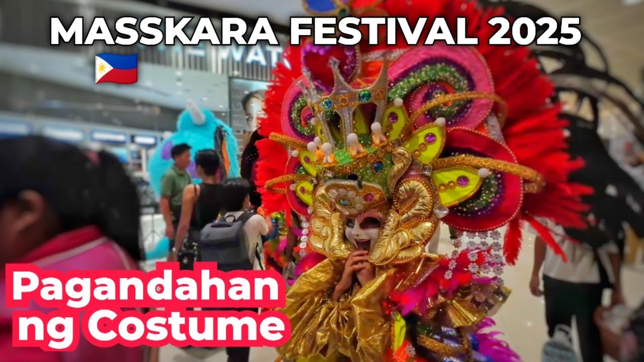 Beautiful Costume Display for MassKara Festival Street and Arena Dance ...