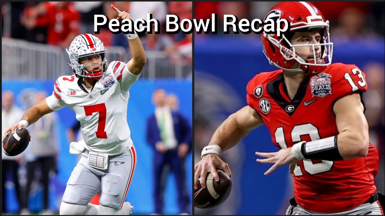 Georgia vs Ohio State / 2022 Peach Bowl Recap - YouTube