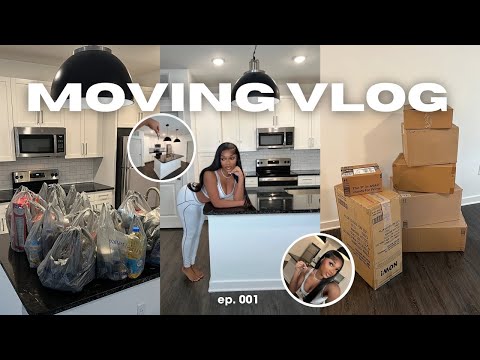 MOVING VLOG ep. 1: I MOVED TO ATL | first apartment, empty luxury apartment tour, my testimony, etc.