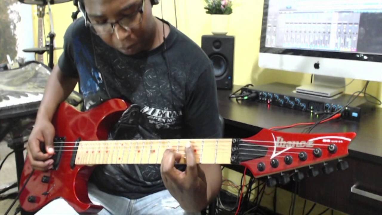 Metalucifer - Heavy metal samurai (Guitar AfroCover) - YouTube